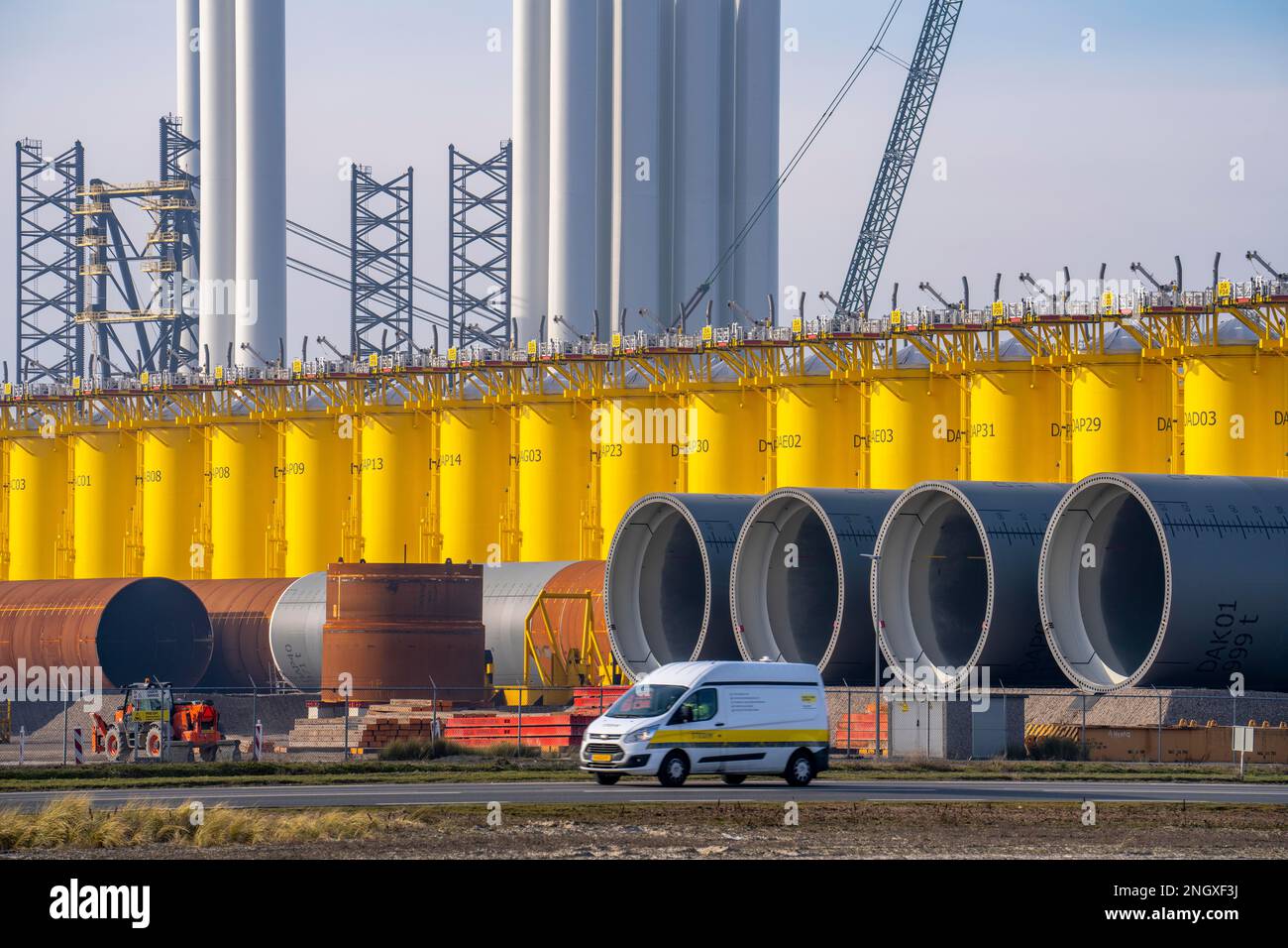 SIF Offshore Foundaitons, production of foundations for offshore wind ...