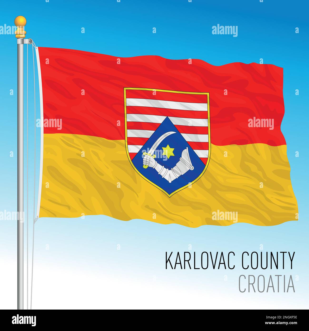 Croatia islands boat Stock Vector Images - Alamy