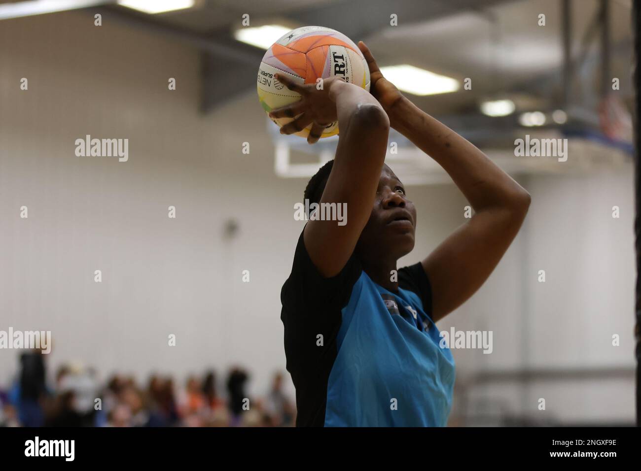 Leeds, UK. 19th Feb, 2023. Leeds Beckett University Sports Arena, Leeds ...