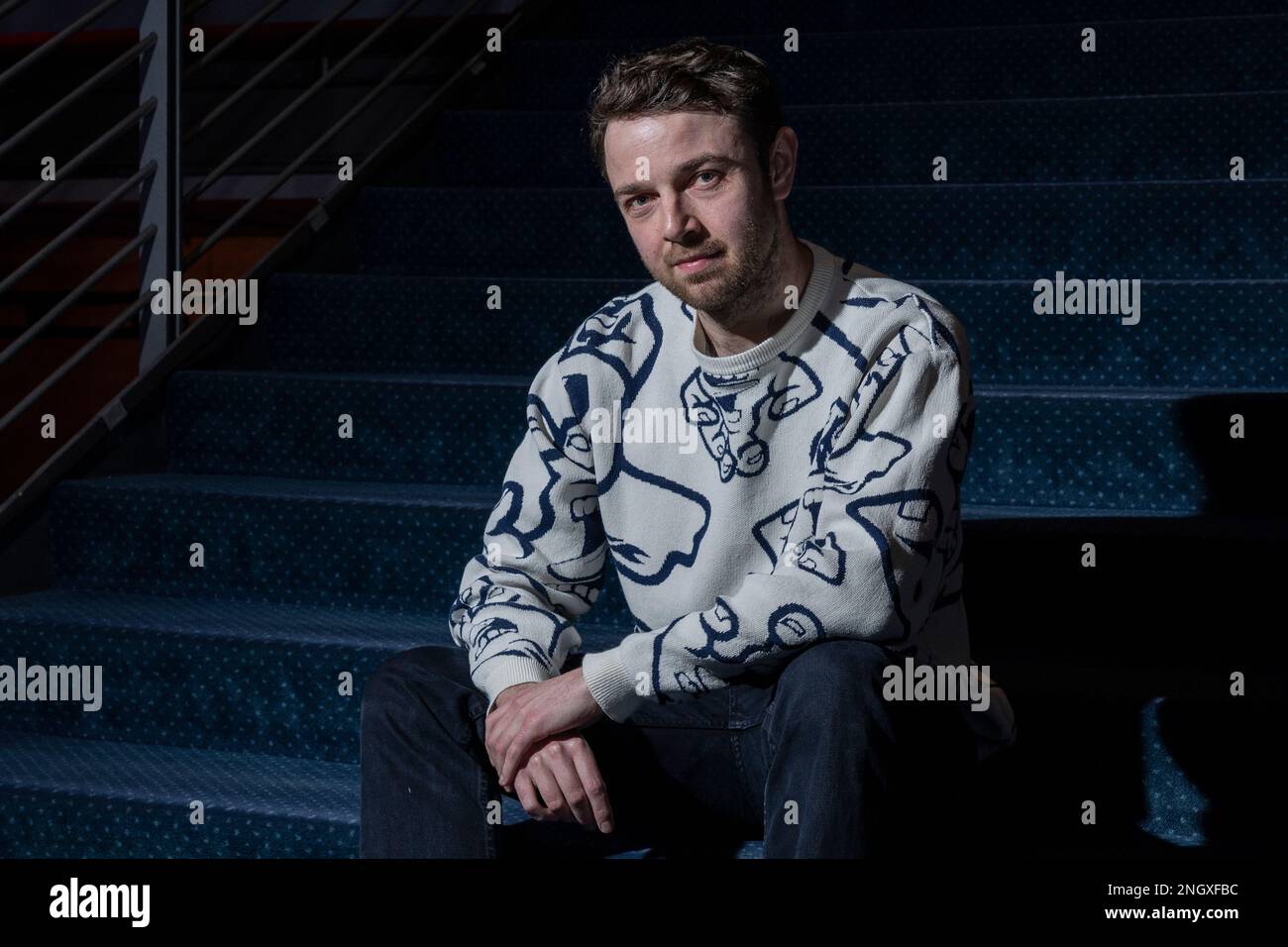 Director Sam H. Freeman poses for portrait photographs for the film ...