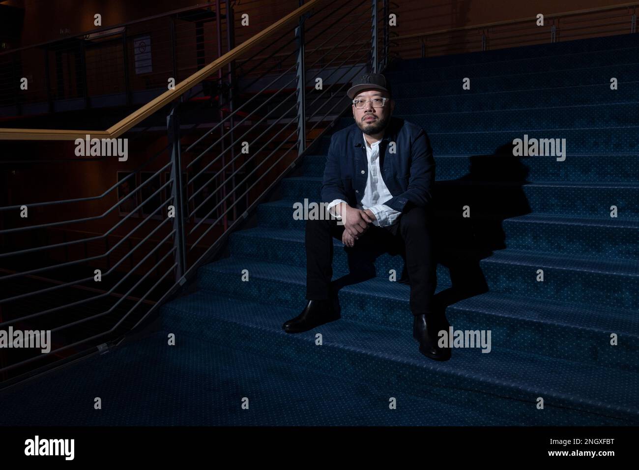 Director Ng Choon Ping poses for portrait photographs for the film ...