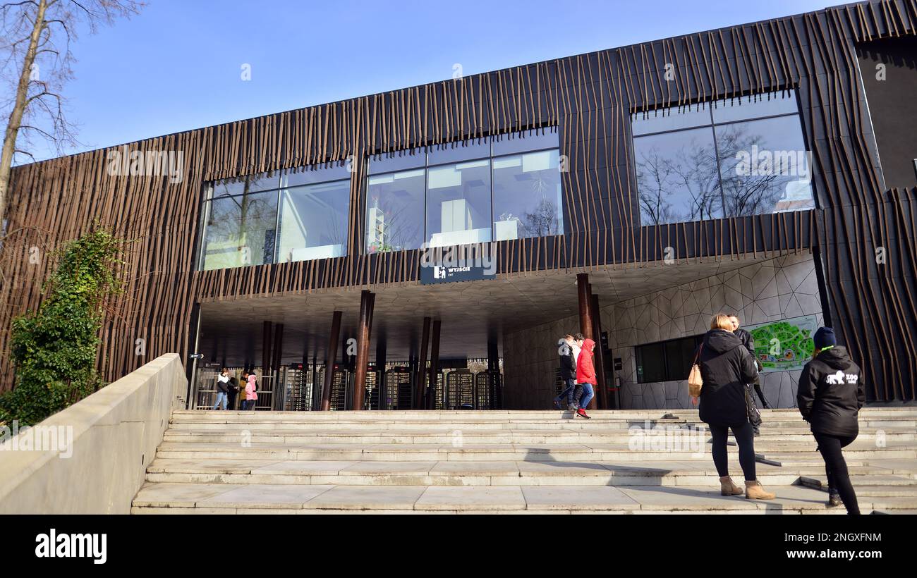 Lodz, Poland. 16 February 2023. Orientarium Zoo Lodz. Orientarium Zoo ...