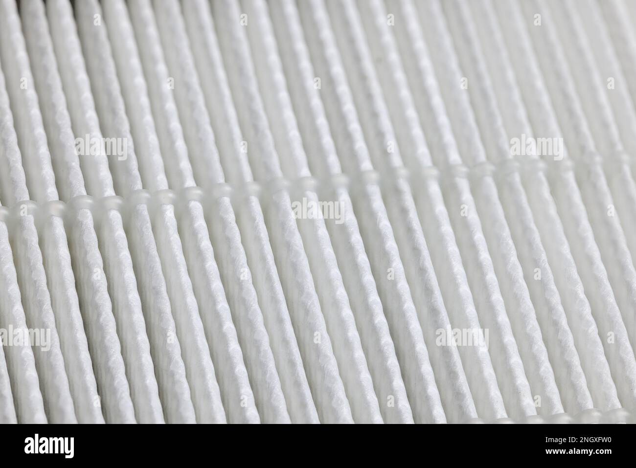 closeup full-frame view of HEPA - high effective particle air - filter ...