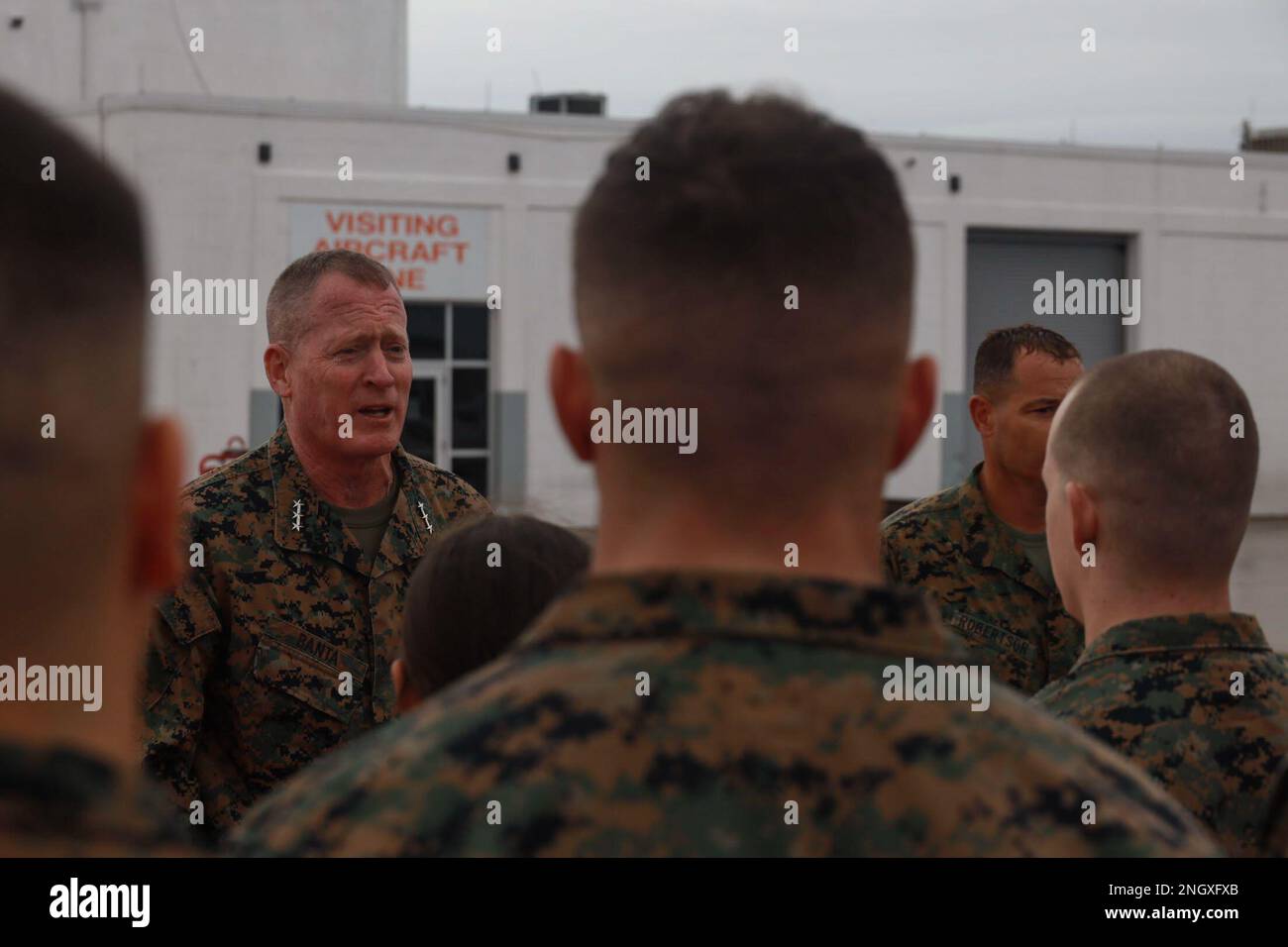 U.S. Marine Corps Lt. Gen. Edward Banta, the deputy commandant of ...