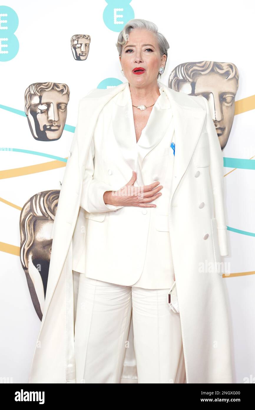 Emma Thompson attending the 76th British Academy Film Awards held at ...