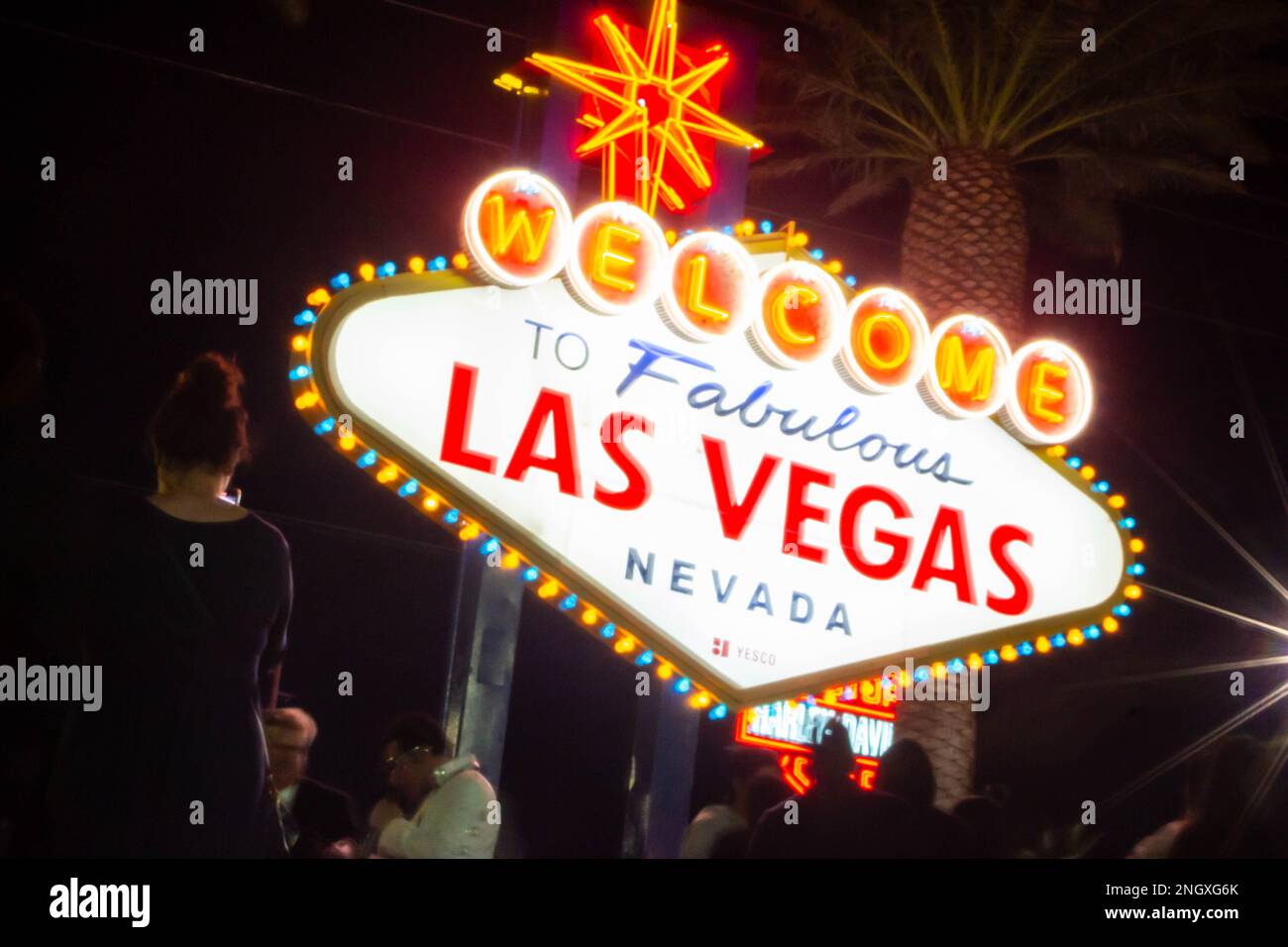 LAS VEGAS, NEVADA, UNITED STATES - 11 November 2022: Welcome to ...