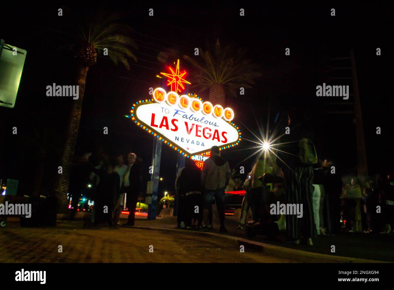 LAS VEGAS, NEVADA, UNITED STATES - 11 November 2022: Welcome to ...