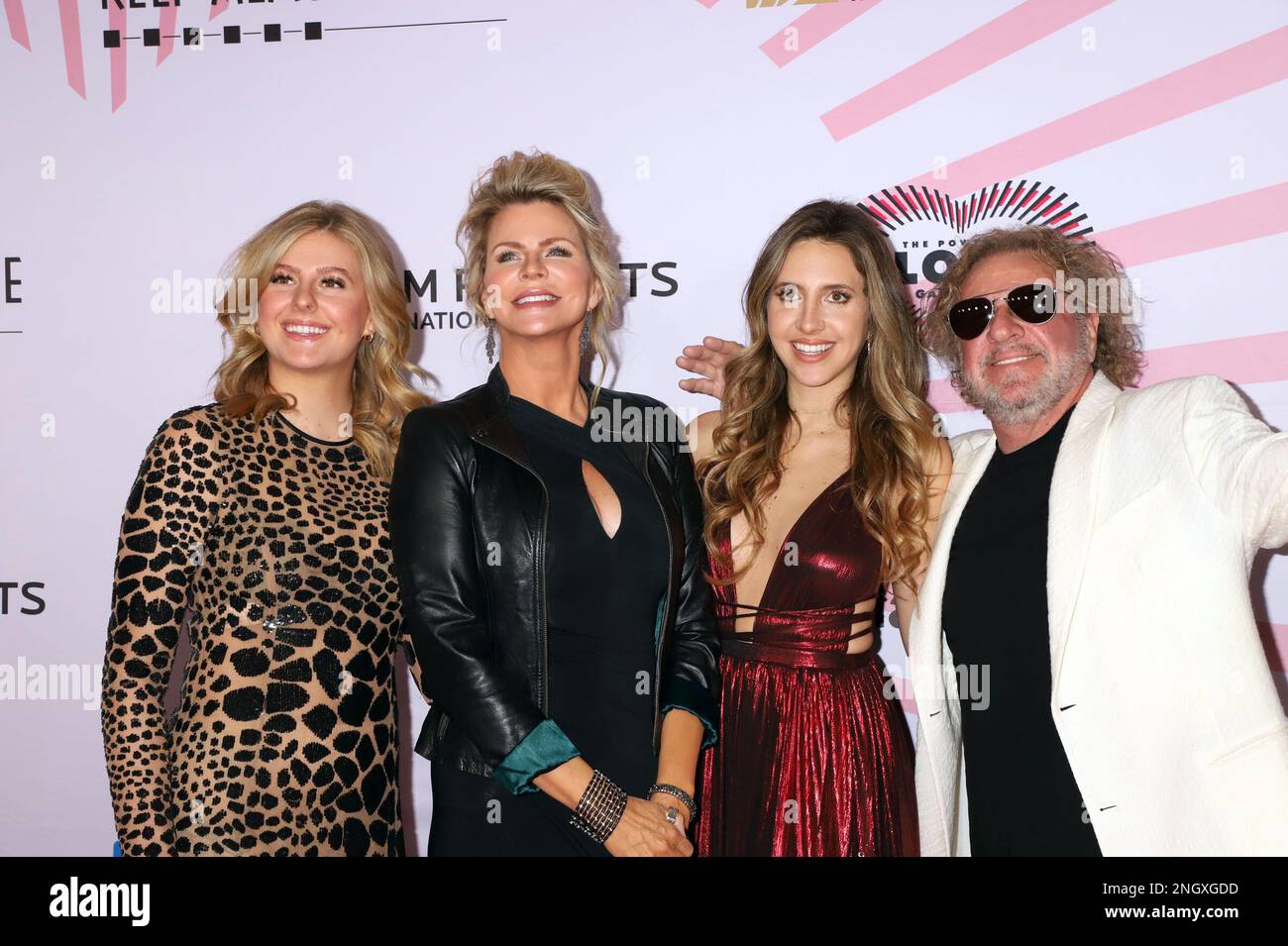 Las Vegas, Nevada, USA. 18th Feb, 2023. Sammy Hagar, Kari Karte ...