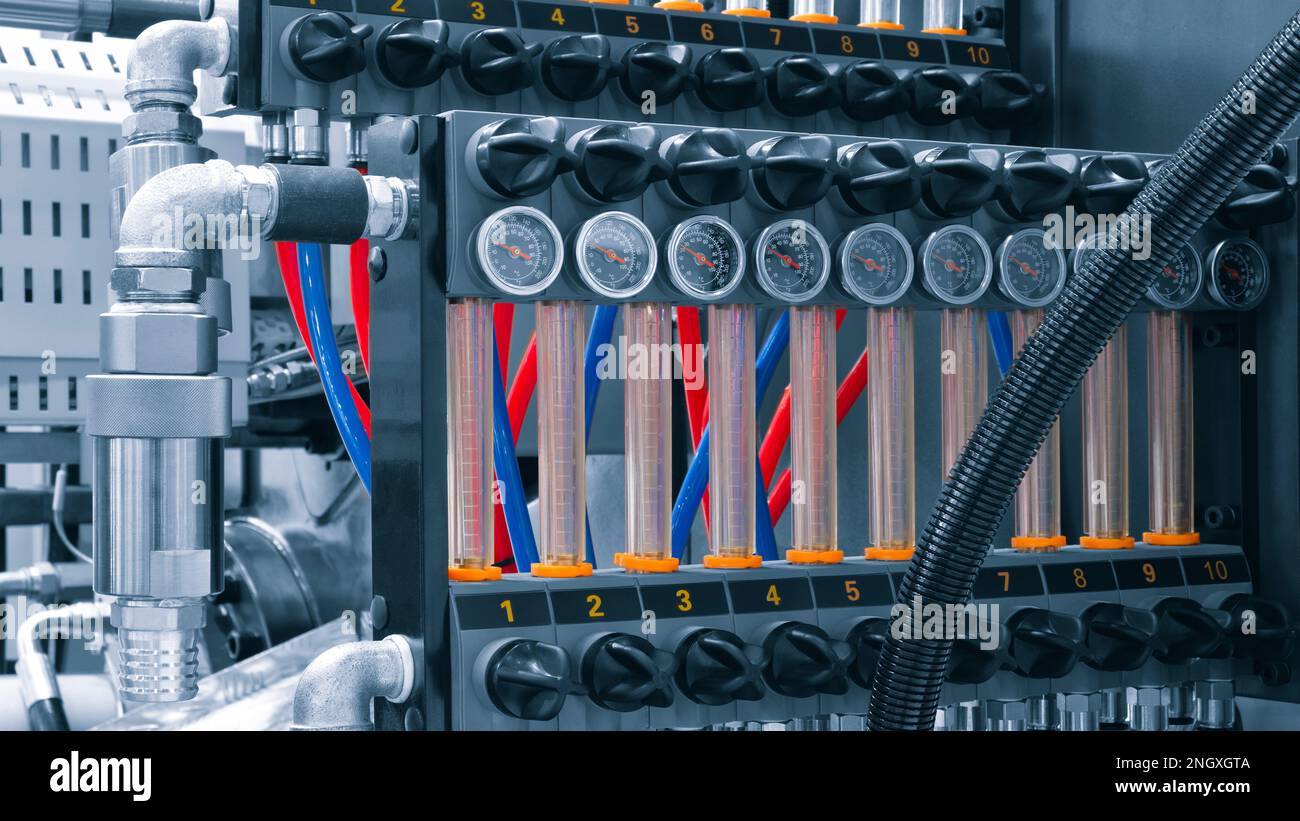 Production machine for manufacture products from pvc plastic extrusion ...