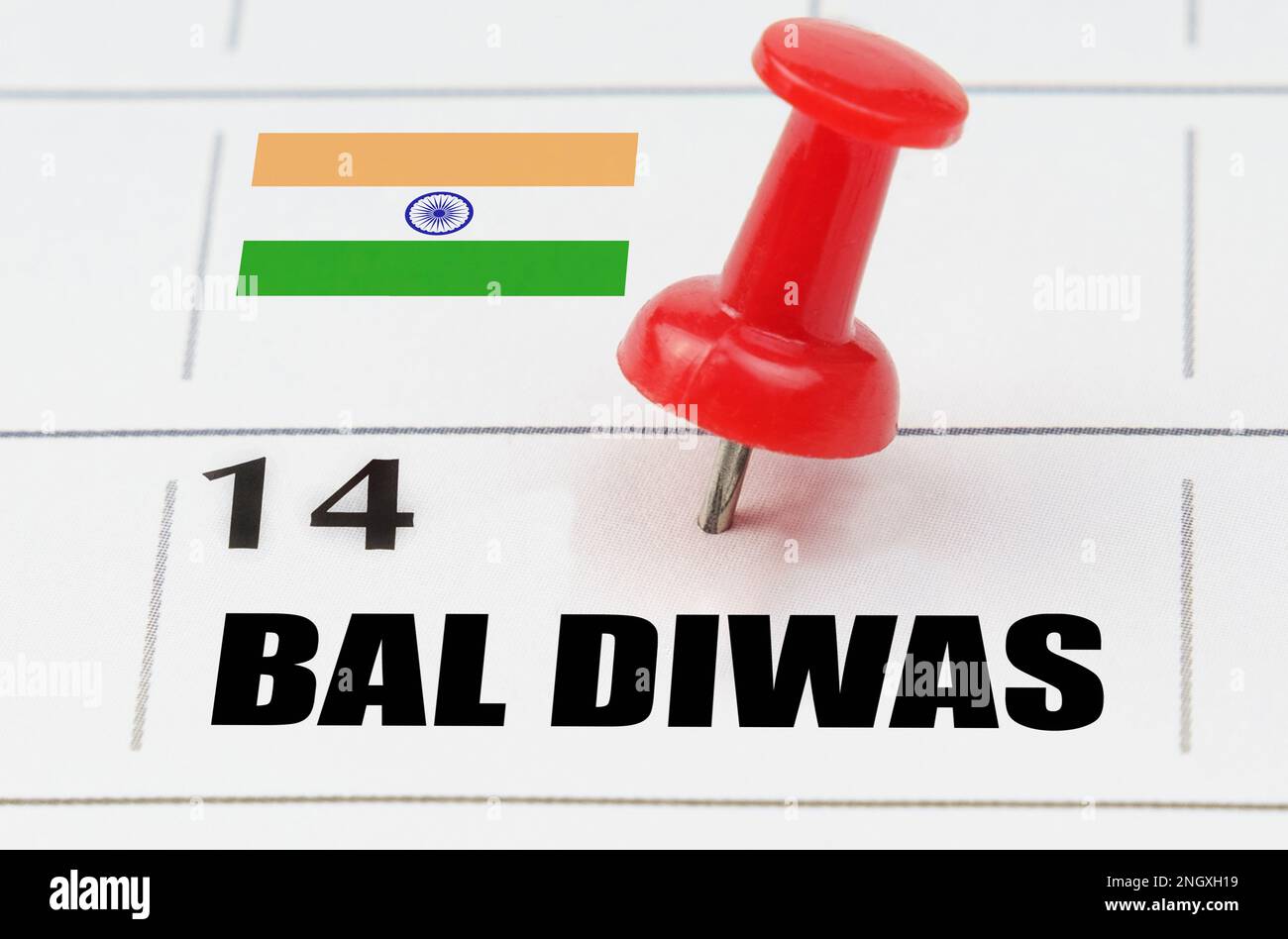 National holidays. On the calendar grid, the date and name of the ...