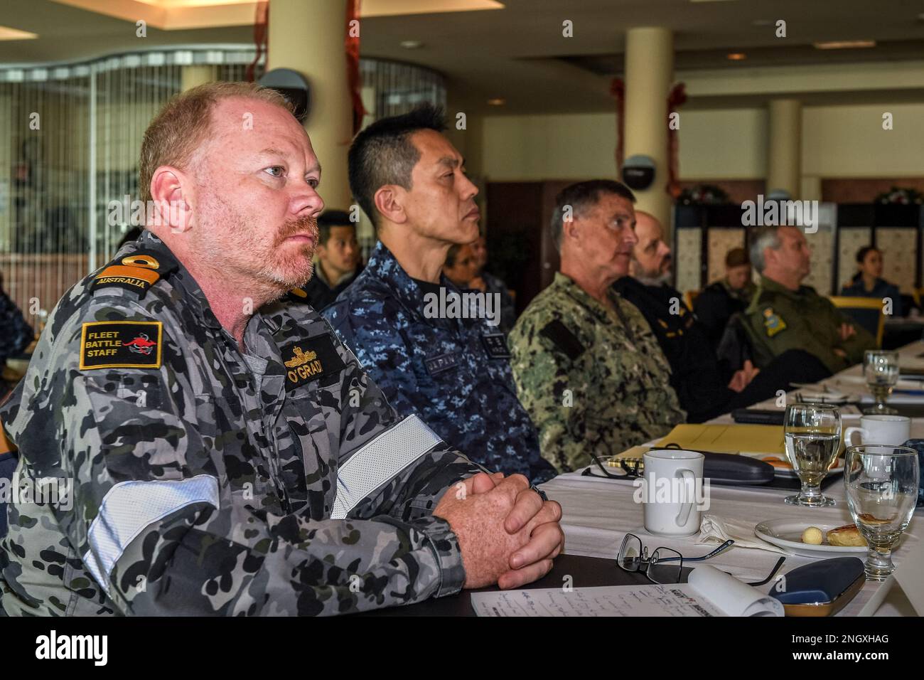 Senior military leaders from seven partner nations kicked off planning ...