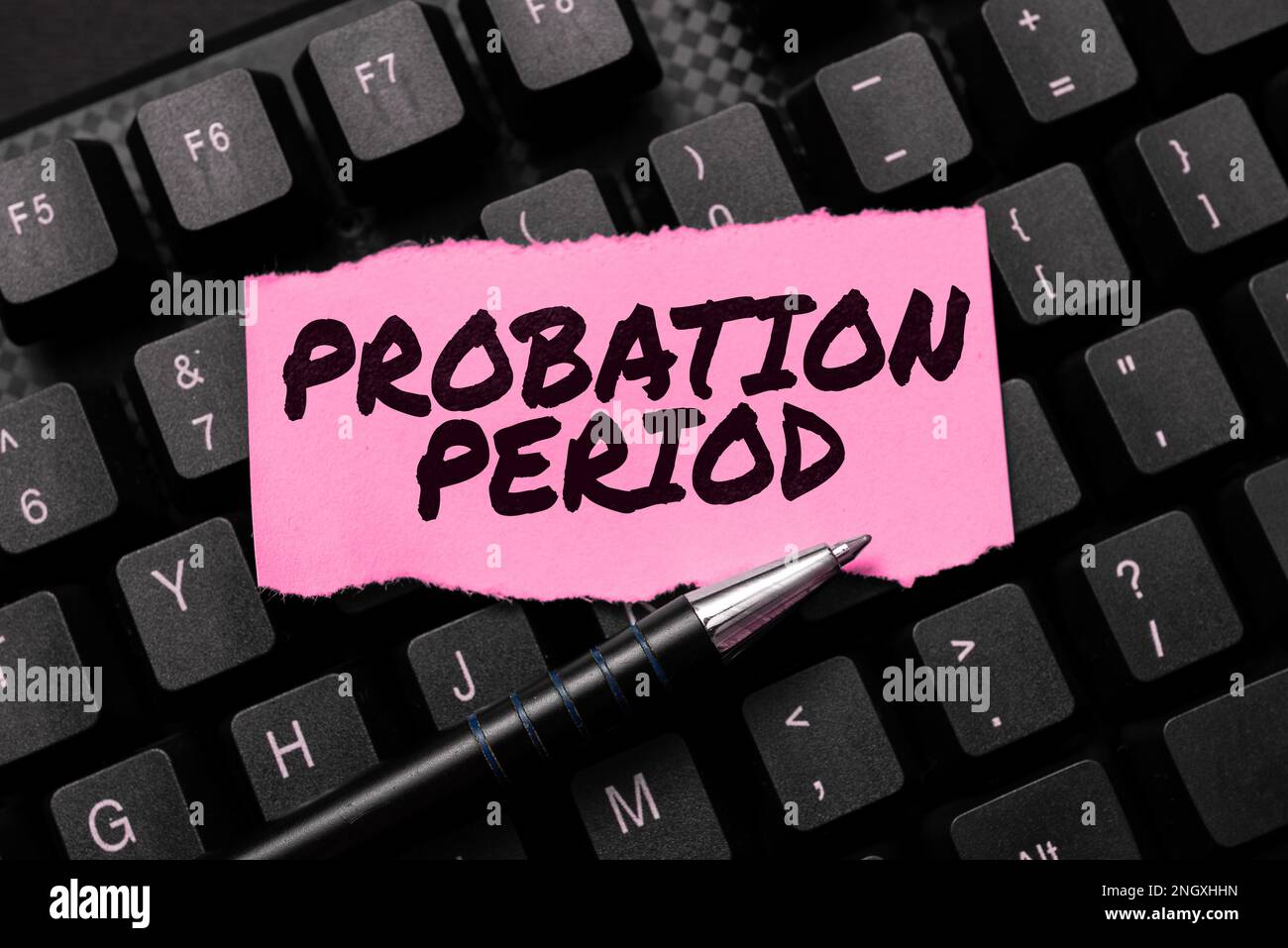 Inspiration showing sign Probation Period. Conceptual photo focused and ...