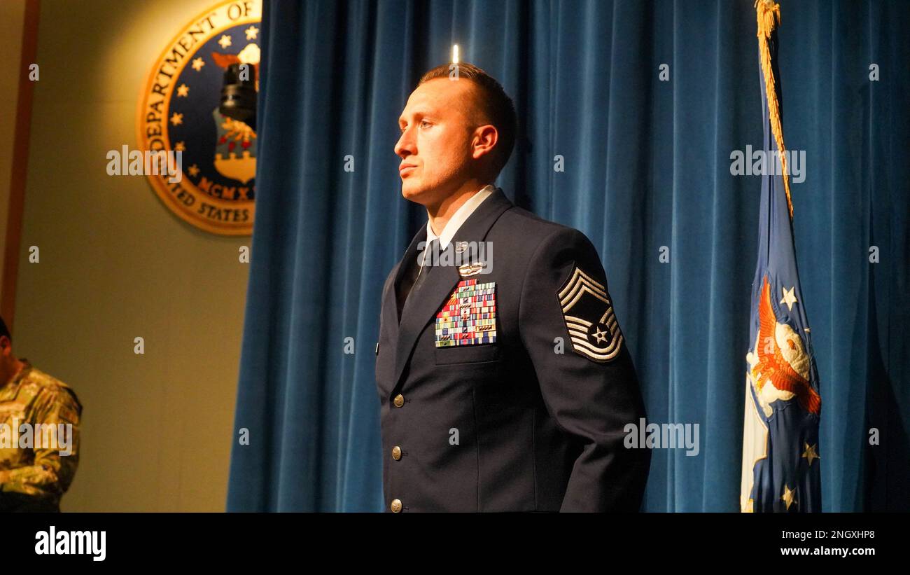 U.S. Air Force Chief Master Sgt. Sean K. Patterson, 88th Healthcare ...