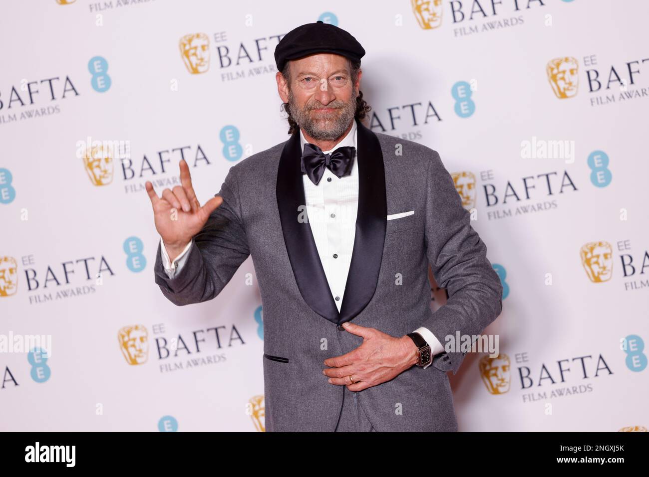 Troy Kotsur poses for photographers at the 76th British Academy Film ...