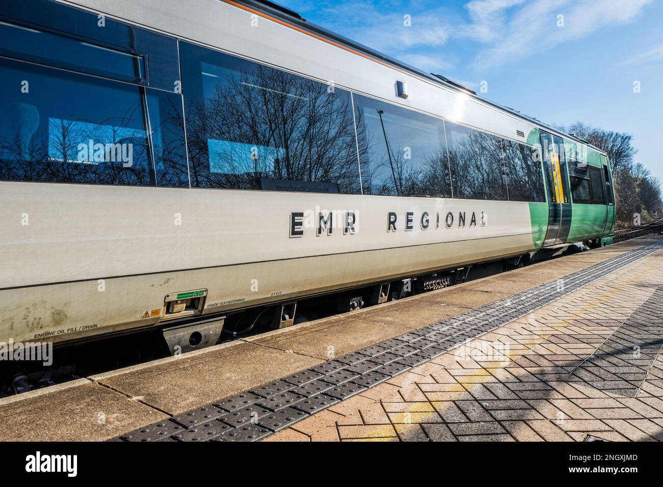 East Midlands railway regional type British Rail Class 170 Turbostar ...