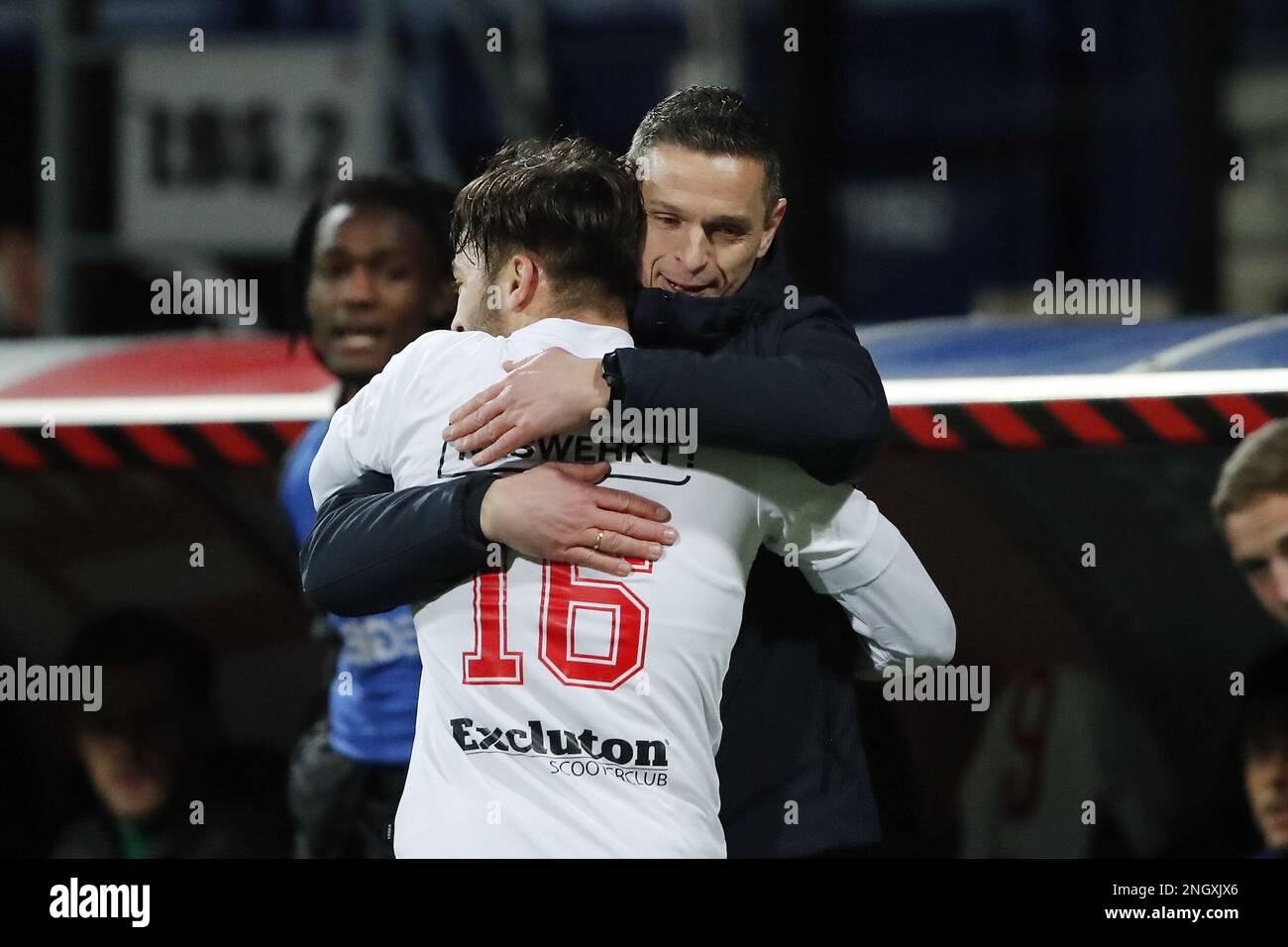 ROTTERDAM - (lr) Souffian El Karouani of NEC Nijmegen, NEC Nijmegen ...