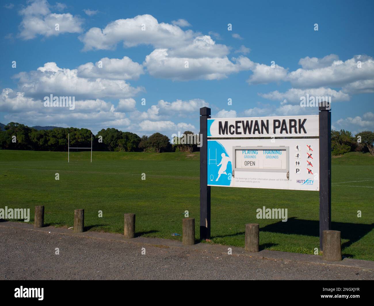 McEwan Park Petone Stock Photo - Alamy