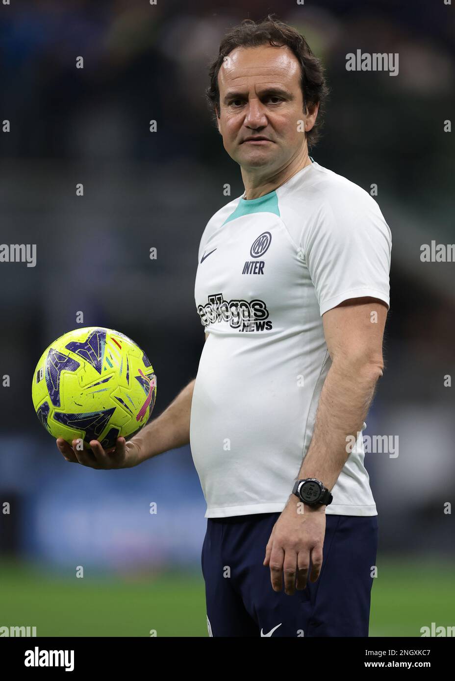 Milan, Italy, 18th February 2023. Fabio Ripert FC Internazionale ...
