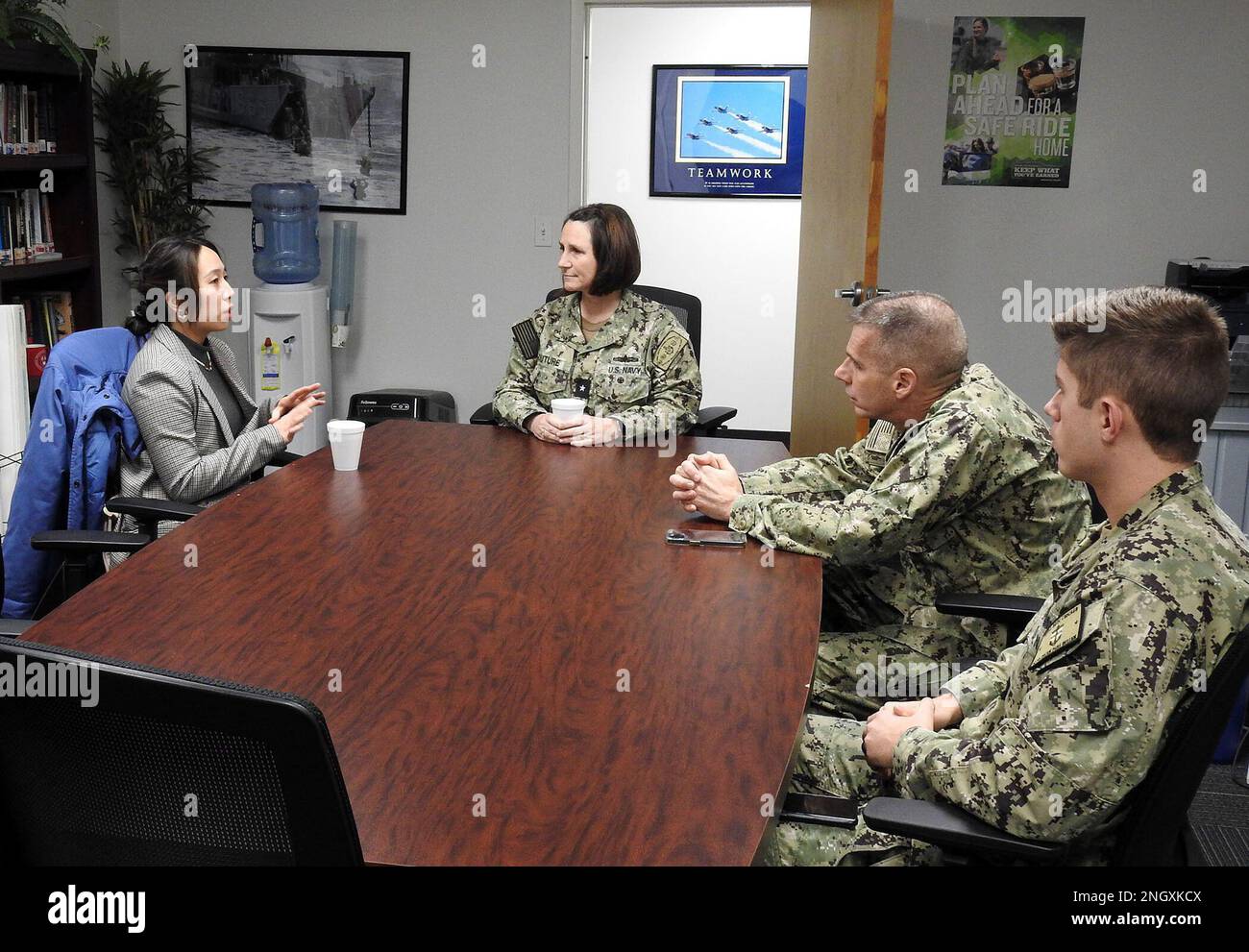 CHICAGO (Nov. 30, 2022) Commander, Naval Service Training Command, Rear ...