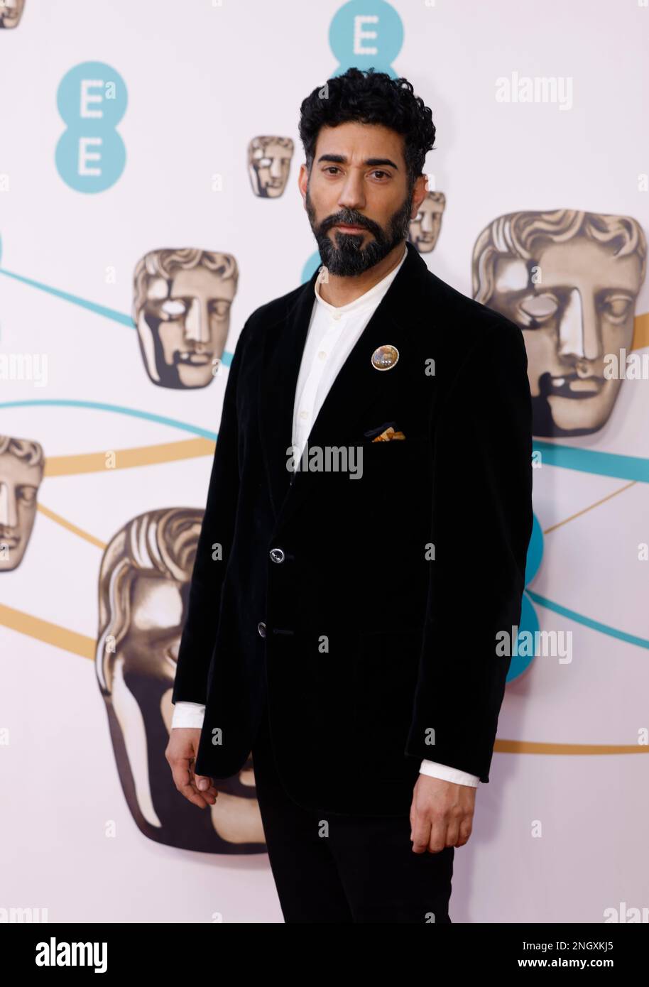 Ray Panthaki poses for photographers upon arrival at the 76th British ...