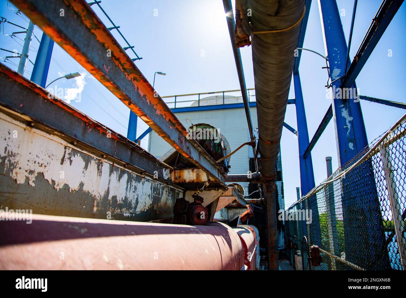 The Costa Sur Power Plant near Ponce, Puerto Rico, is one of the ...