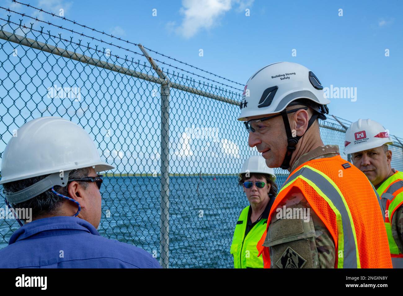 Leaders from the U.S. Army Corps of Engineers, FEMA, Department of ...