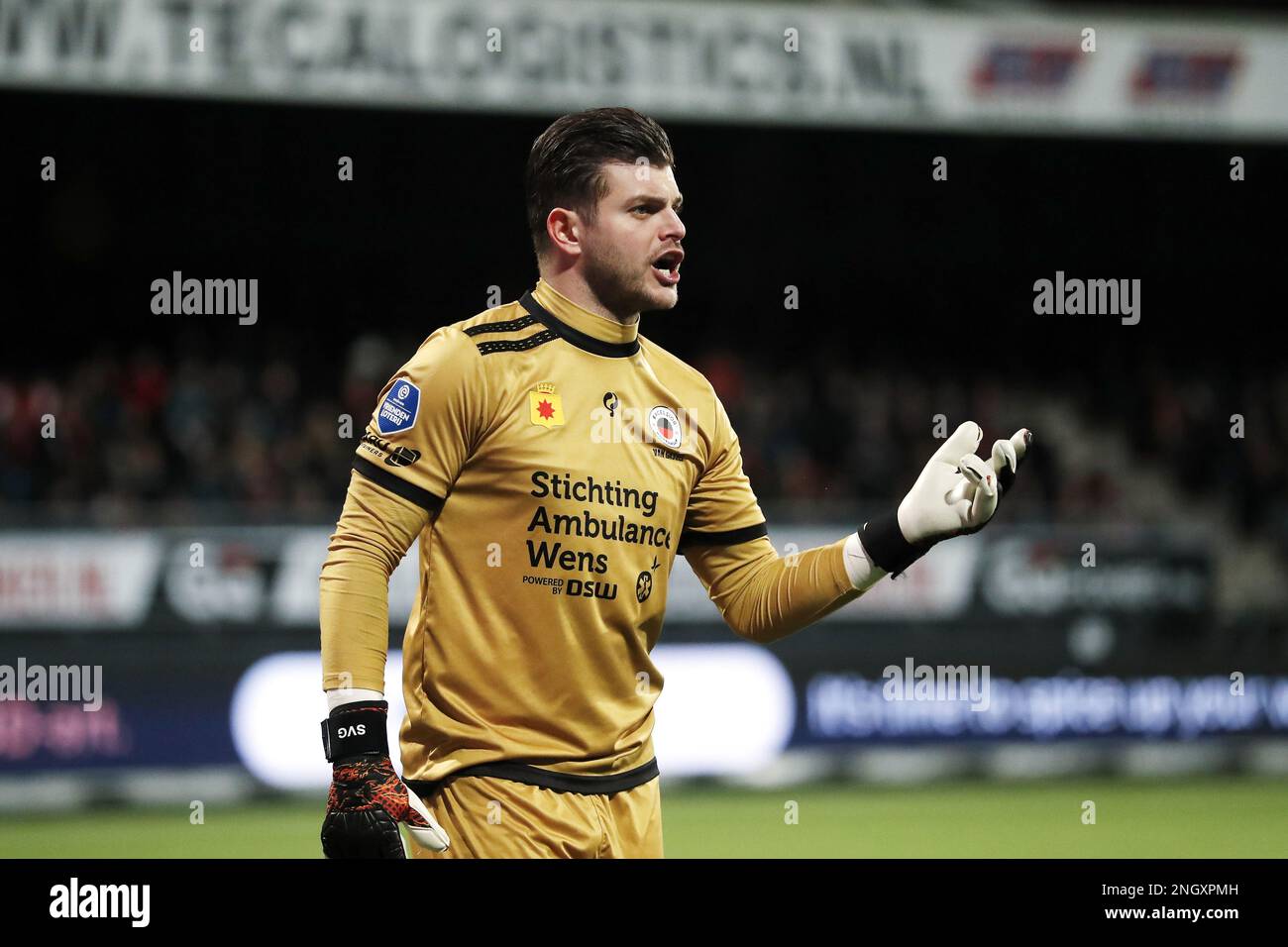 ROTTERDAM - sbv Excelsior goalkeeper Stijn van Gassel during the Dutch ...