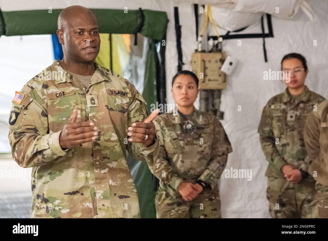 U.S. Army Master Sgt. Troy Cox, Medical Education and Training Campus ...