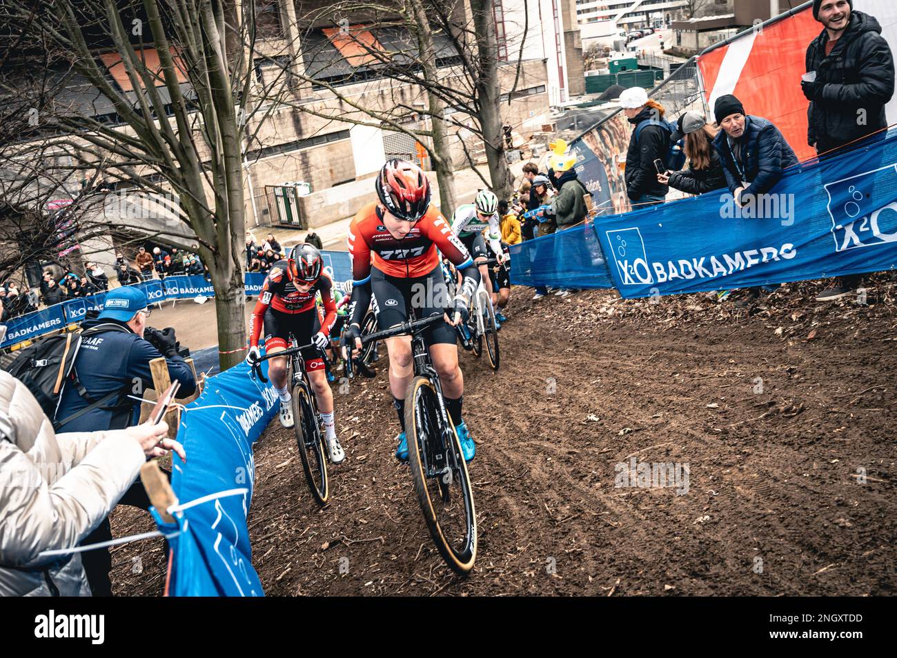Annemarie Worst at the women's elite race at the Brussels Universities ...