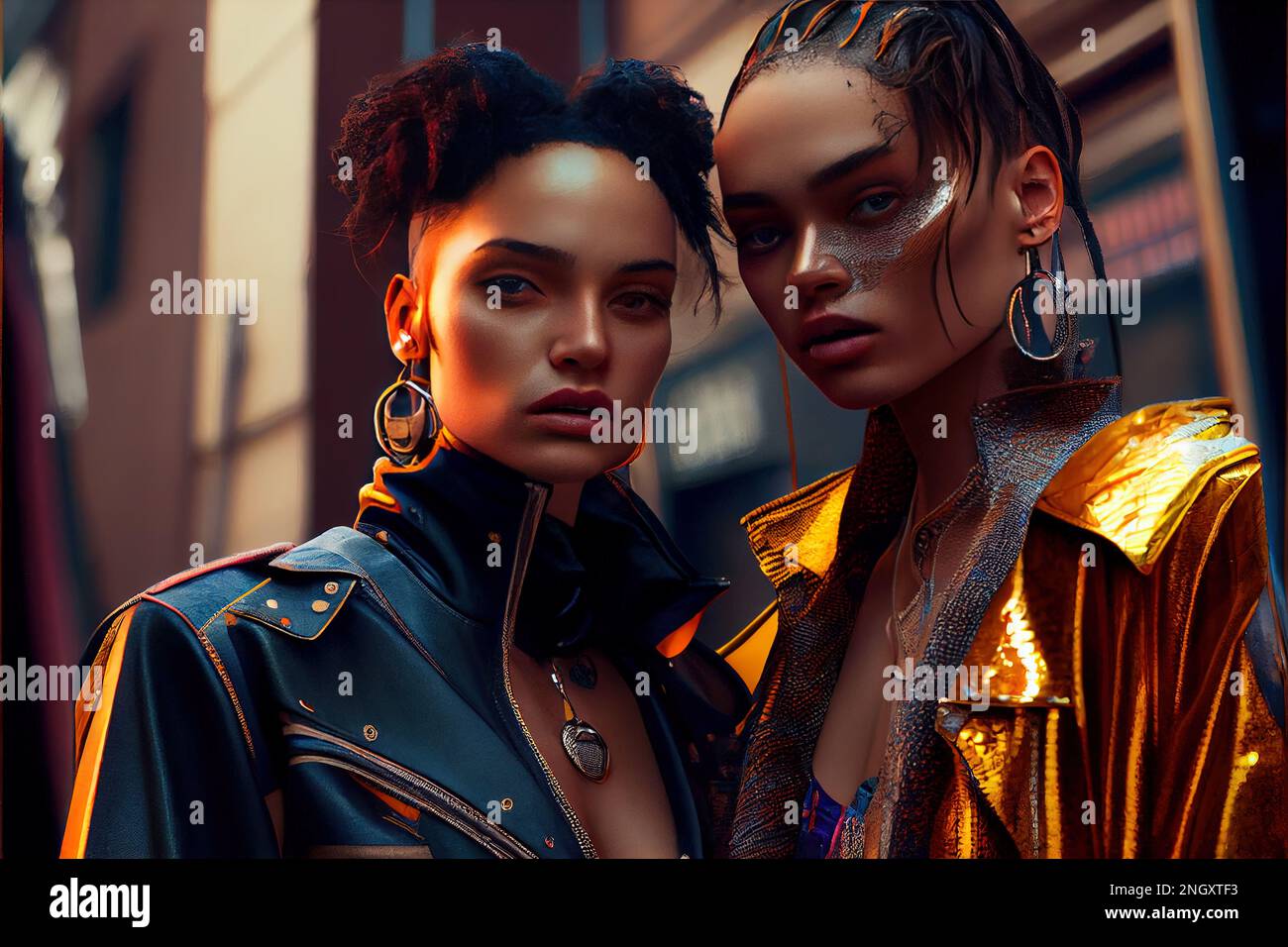 Dystopian fashion hi-res stock photography and images - Alamy