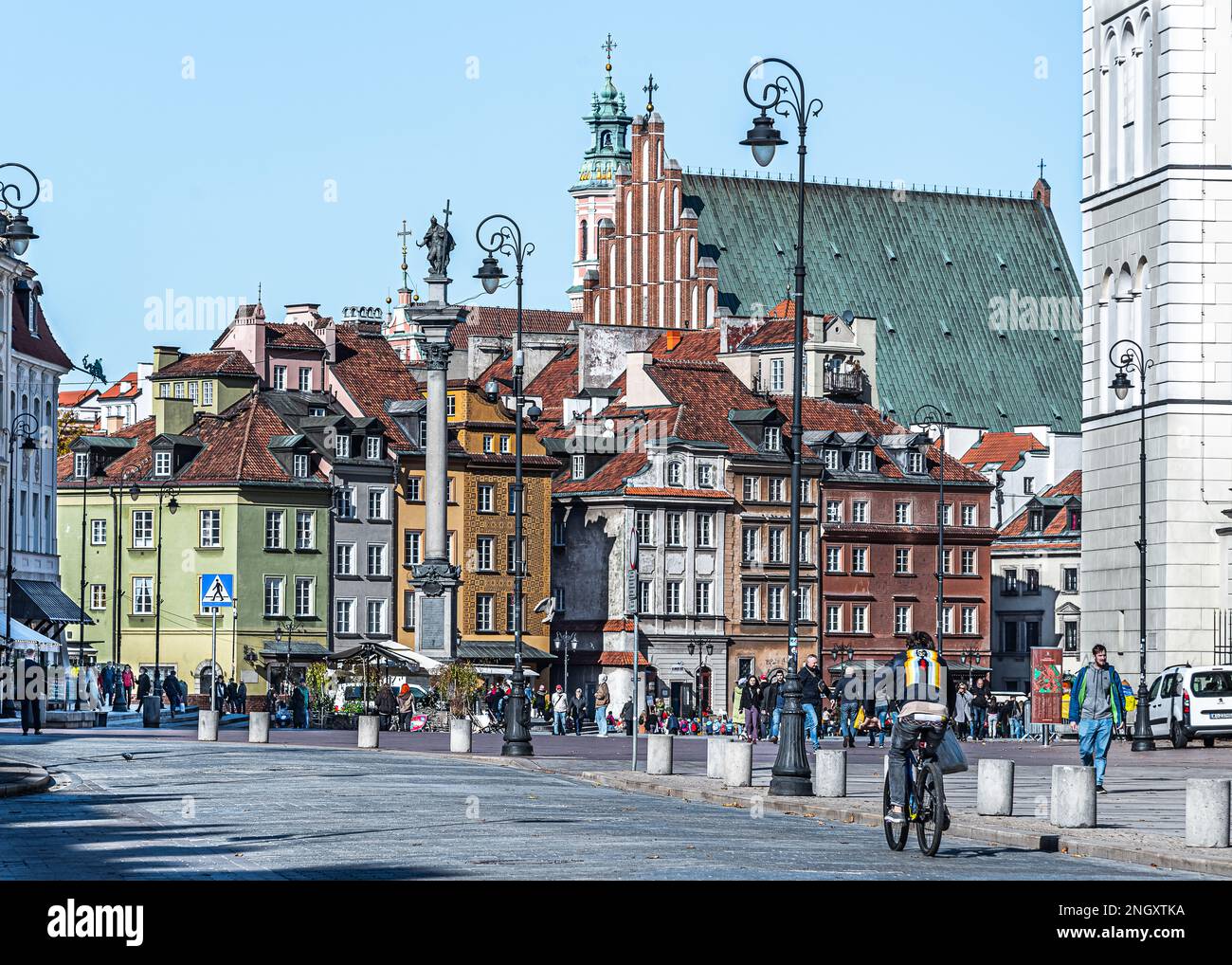 Warsaw's Old Town. The historic part of Warsaw, where US President Joe ...