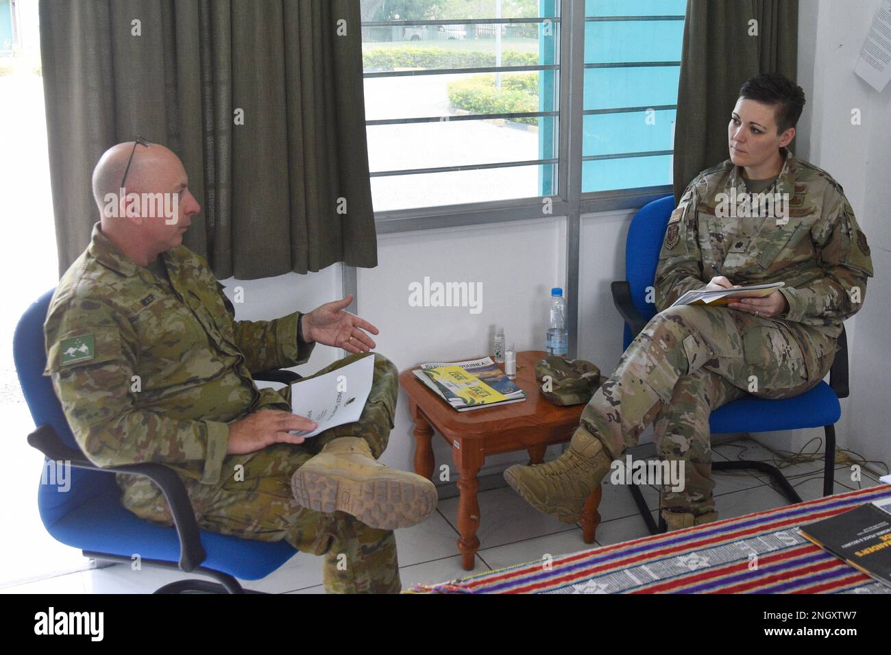 Lt. Col. Penny Ripperger, director of the Wisconsin National Guard’s ...