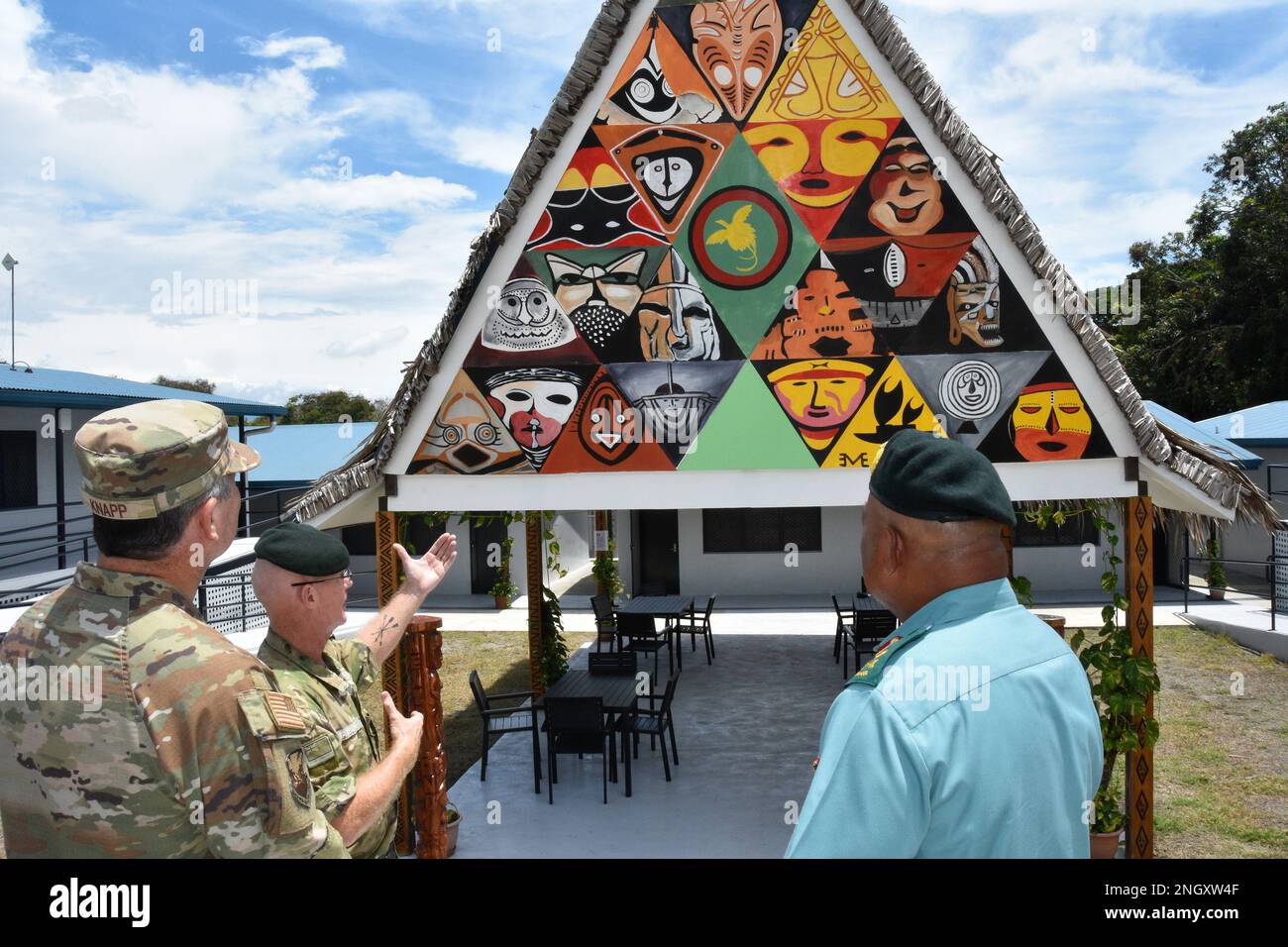 Col Tim Marsden of the New Zealand Defence Force explains the cultural ...