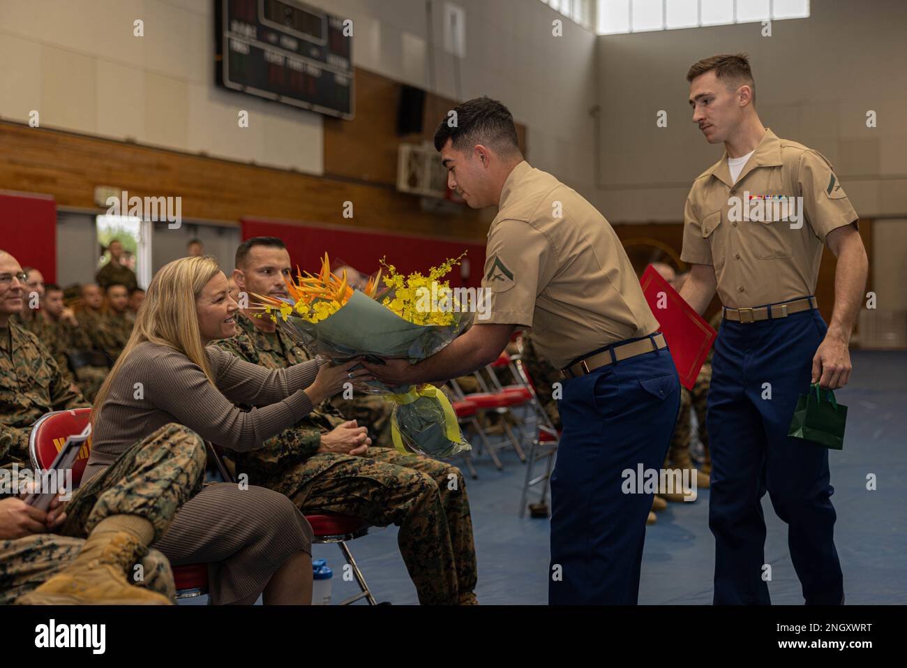 U.S. Marines with 9th Engineer Support Battalion, 3rd Marine Logistics ...