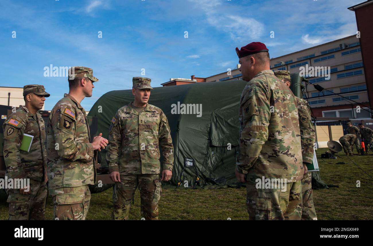 Maj. Gen. Todd R. Wasmund, U.S. Army Southern European Task Force ...