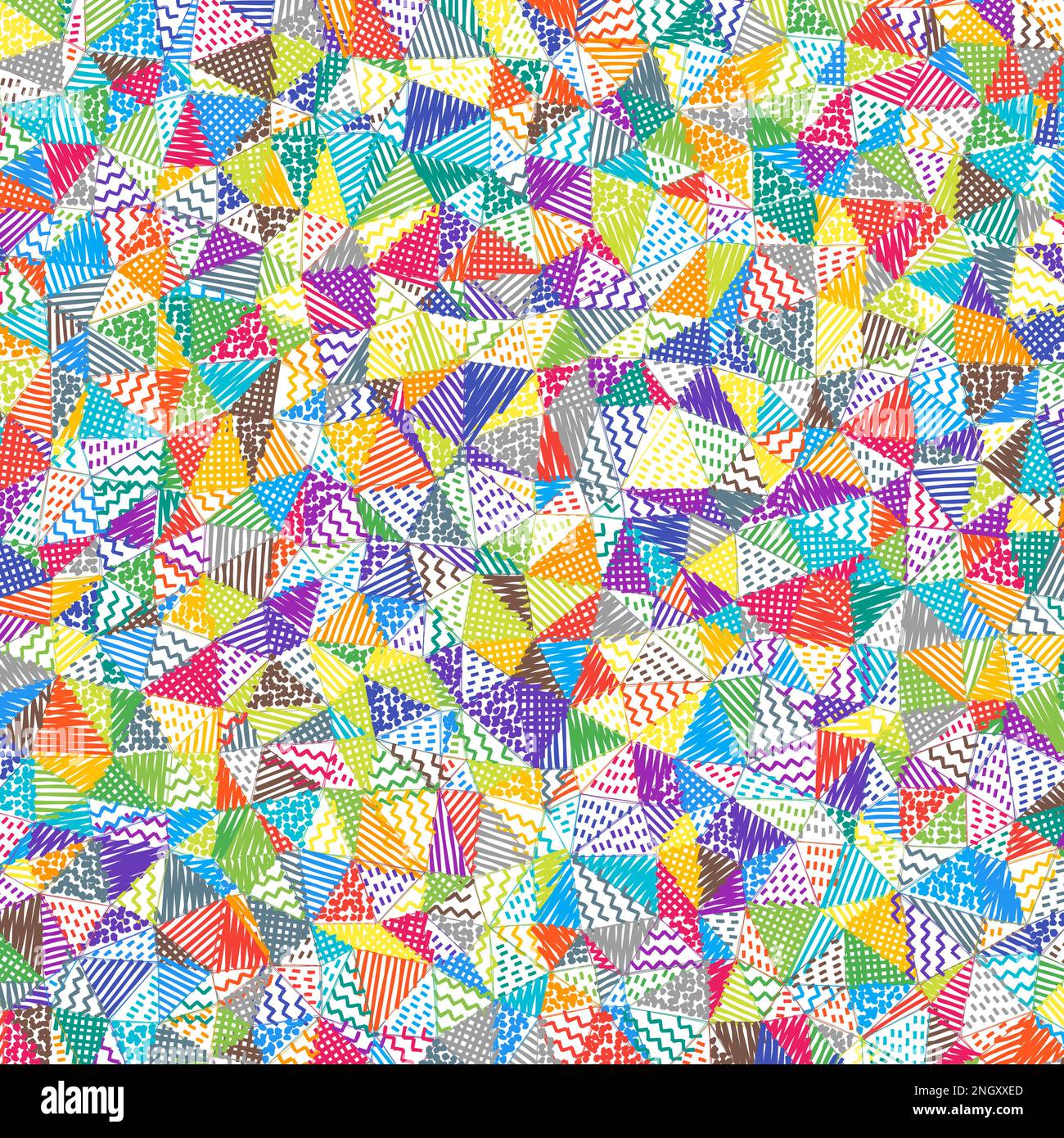 Low poly sketch background. Astonishing square pattern. Amazing ...