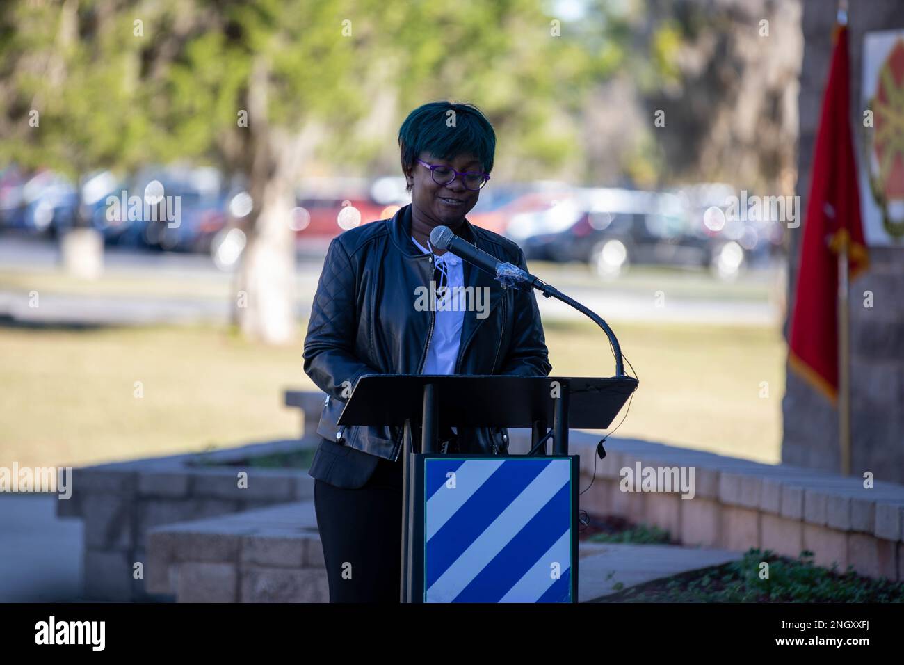Jennifer Marshall, daughter of Sgt. 1st Class, John Winston Marshall ...
