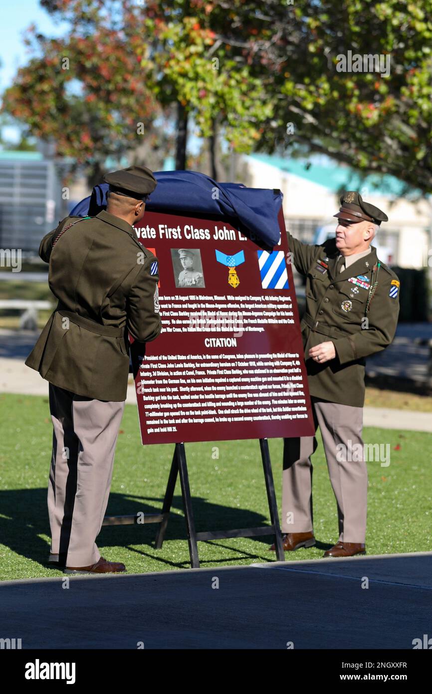 U.S. Army Command Sgt. Maj. Quentin Fenderson the command Sgt. Maj. of ...