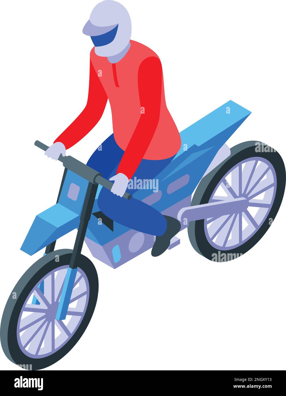 Moto cross training Stock Vector Images - Alamy
