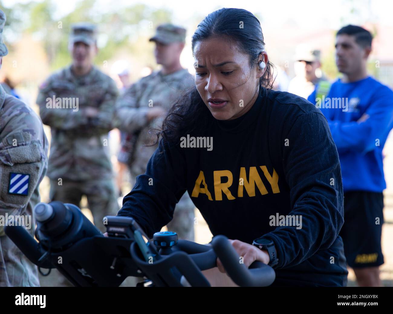 U.S. Army Cpl. Michelle Alvarado, assigned to 3rd Infantry Division ...