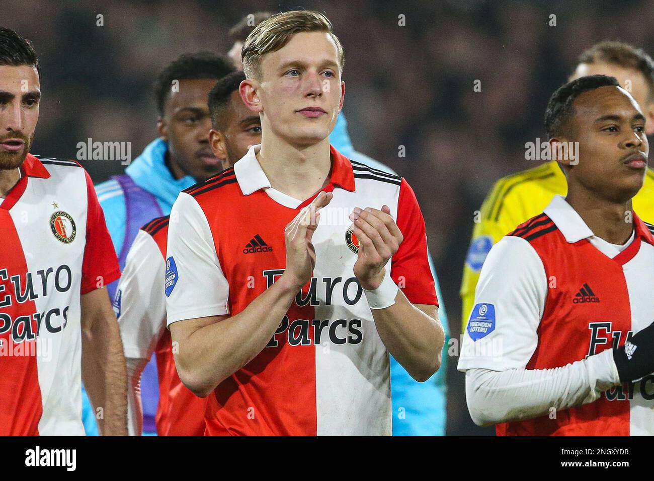 ROTTERDAM, 18-2-2023, Stadium de Kuip, Dutch eredivisie, 2022 / 2023, Feyenoord - AZ, Feyenoord ...