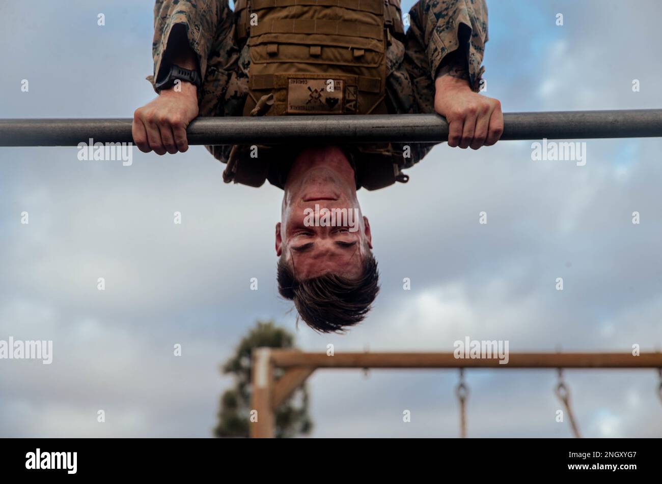 U.S. Marine Corps Cpl. Cameron Gottschalk, a radio operator with 3rd ...