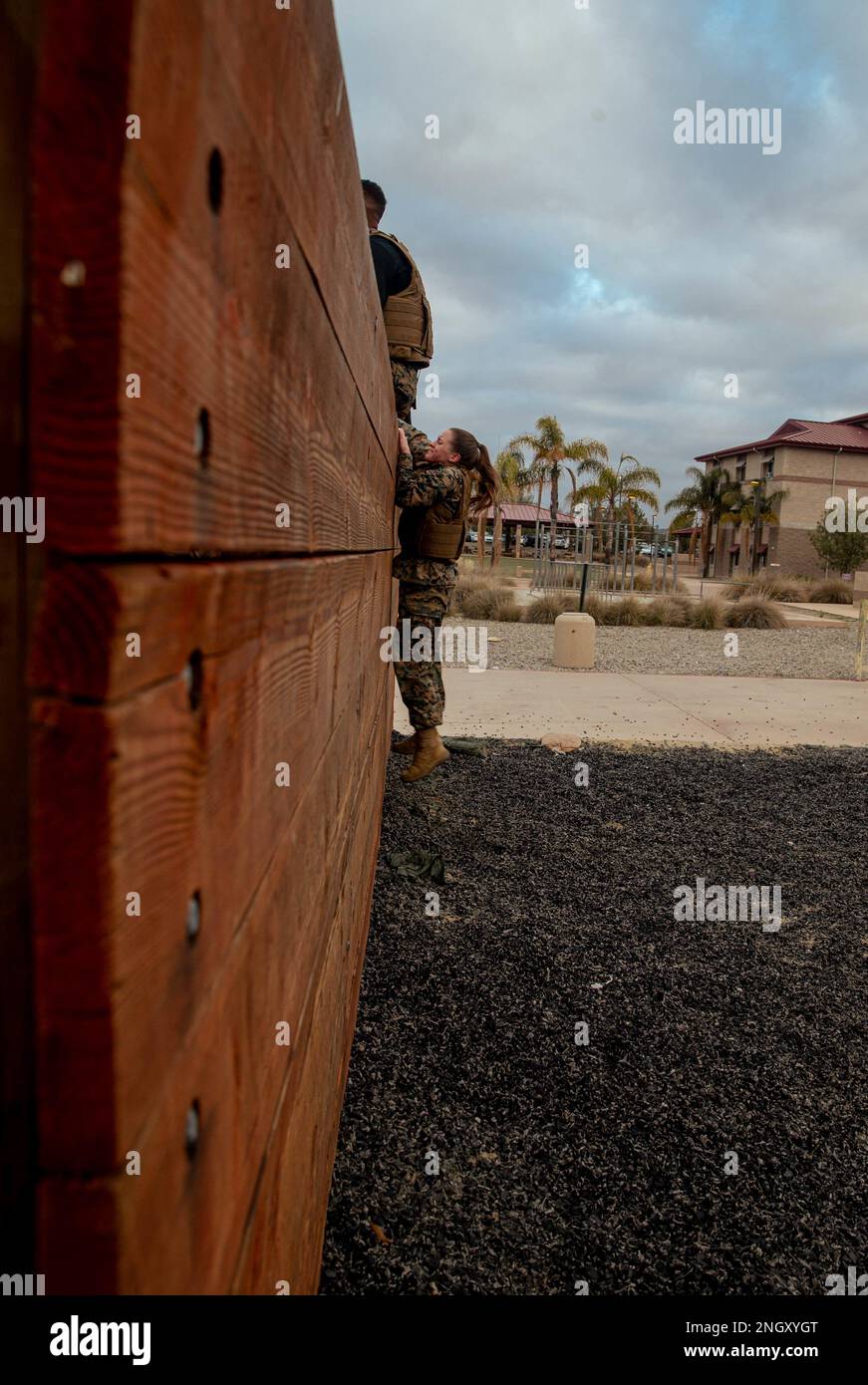 U.S. Marine Corps Cpl. Grace Guadagnolo, a meteorology and oceanography ...