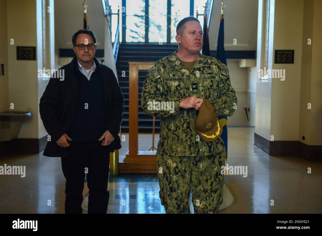 GREAT LAKES, Il. (Dec. 1, 2022) Capt. Jason J. Williams, Naval Station ...