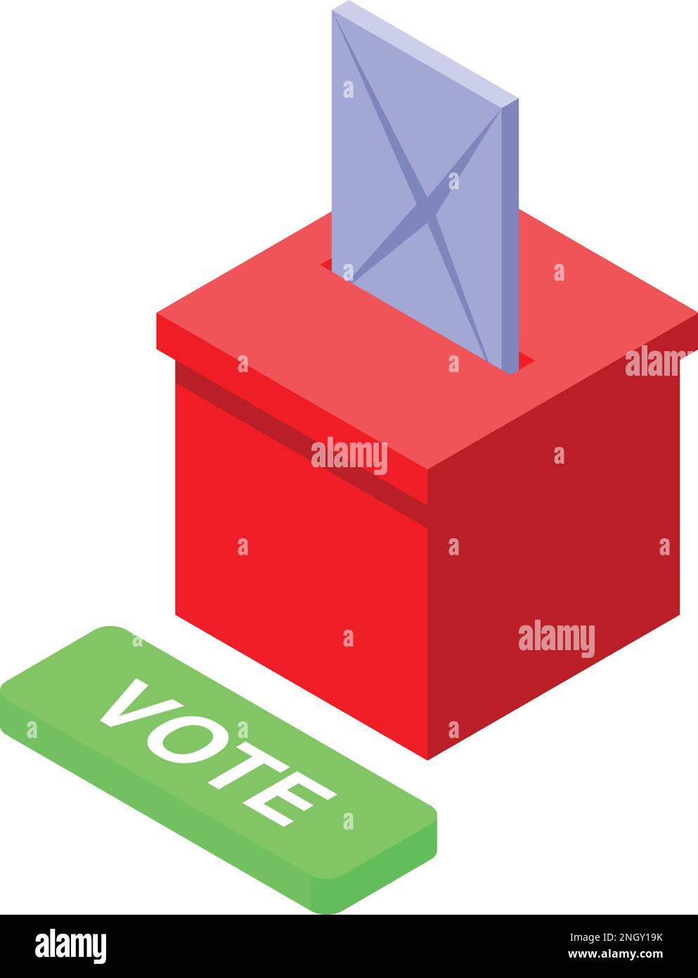 Electronic voting machine Stock Vector Images - Alamy