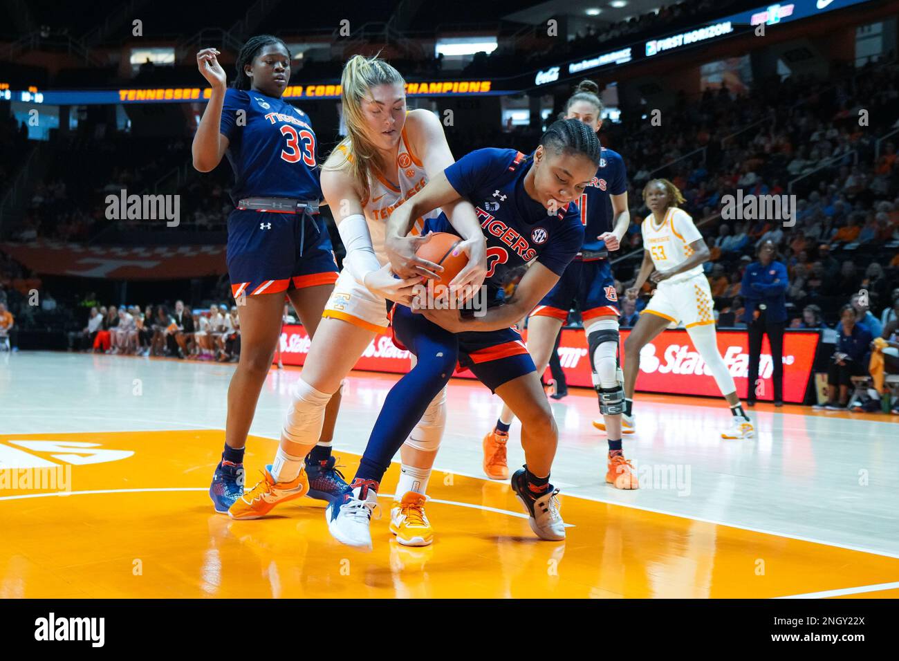 February 19, 2023: Karoline Striplin #11 of the Tennessee Lady Vols and ...