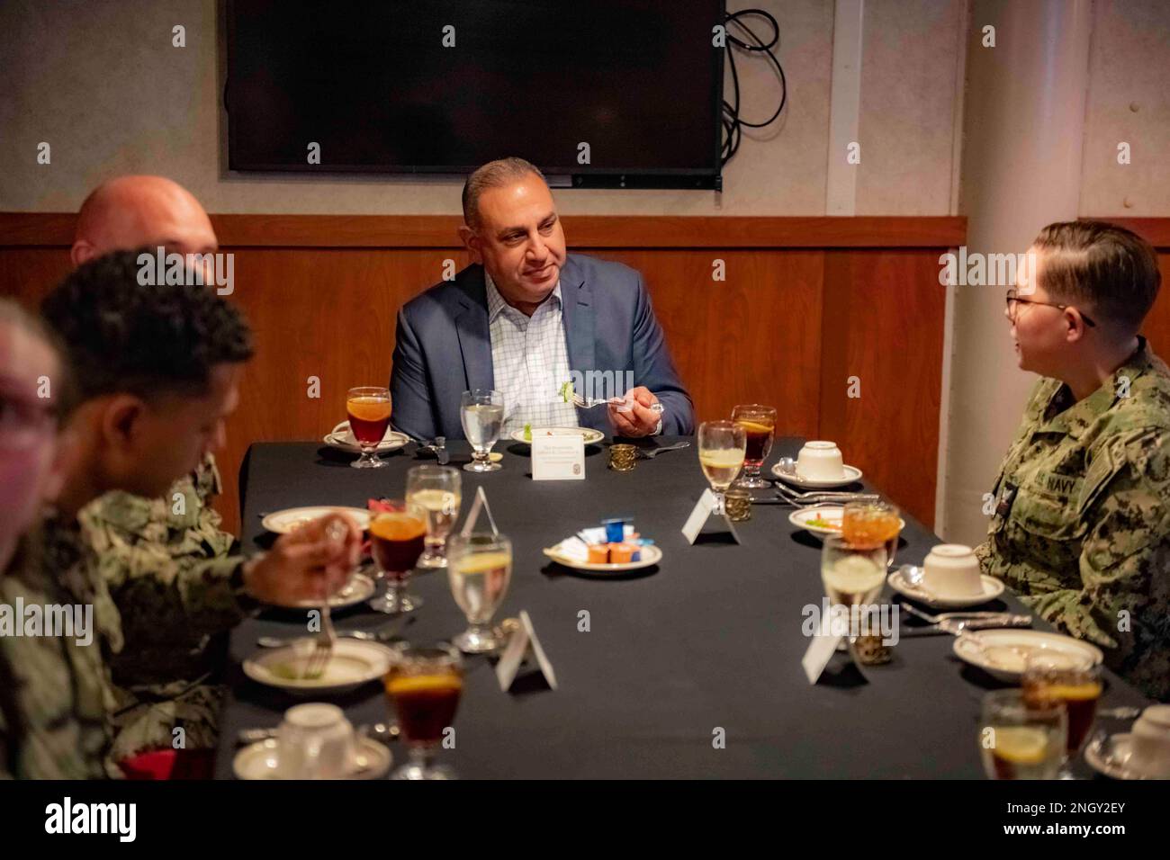 SAN DIEGO (Dec. 1, 2022) Gilbert R. Cisneros Jr., Under Secretary of ...