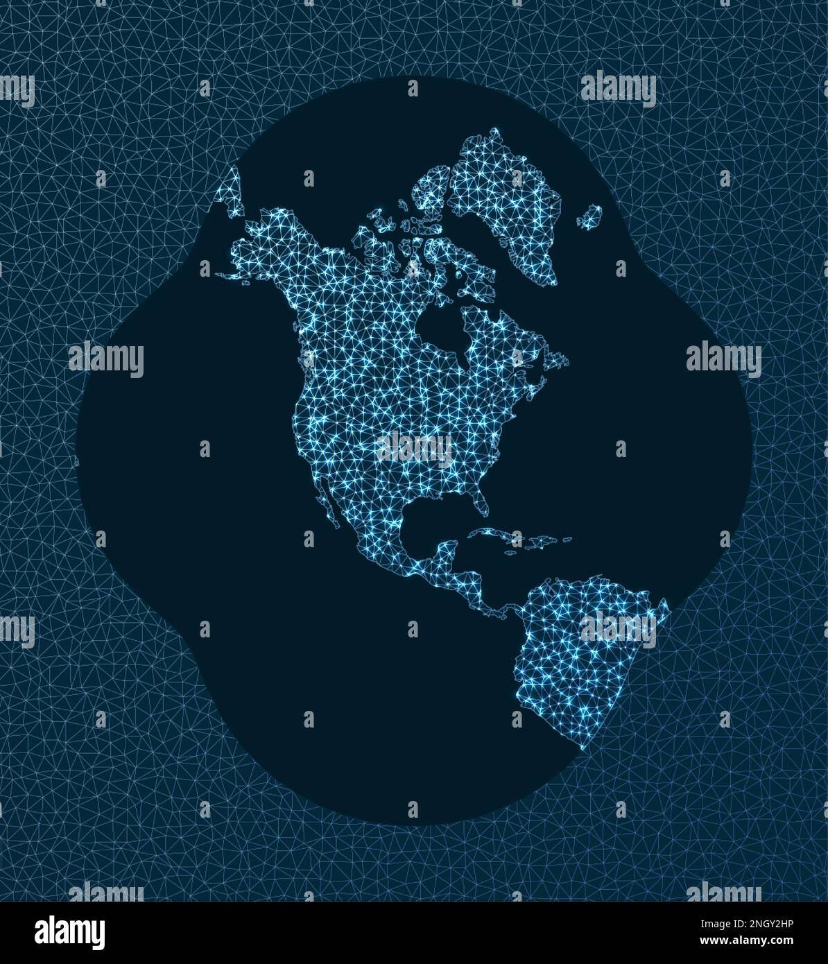 Global Network Concept Modified Stereographic Gs 48 Projection World Network Appealing