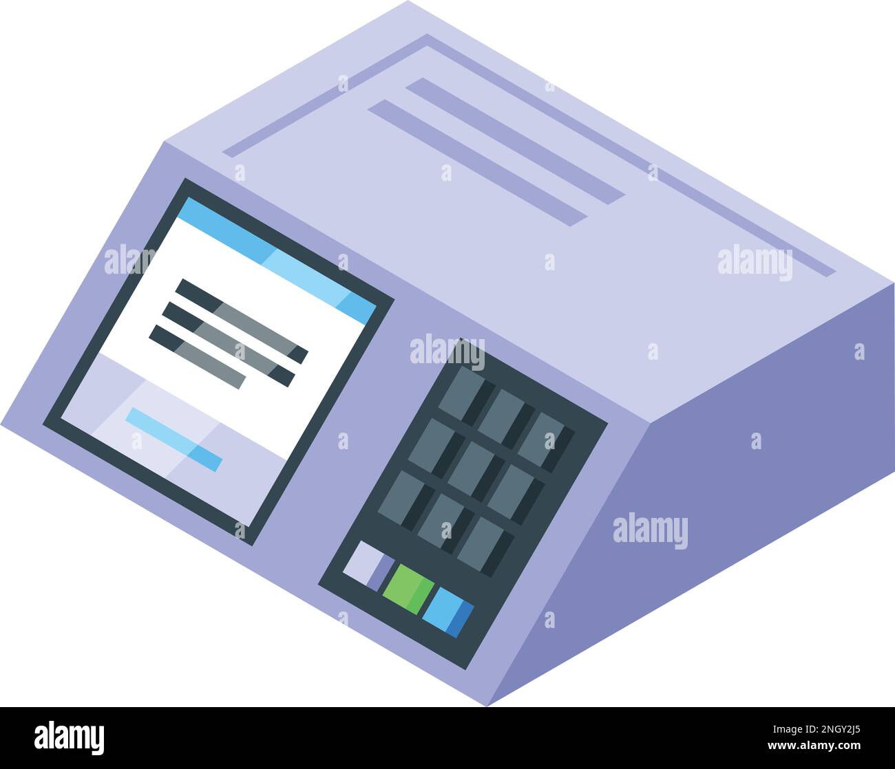 Electronic voiting device icon isometric vector. Election vote. Digital ...