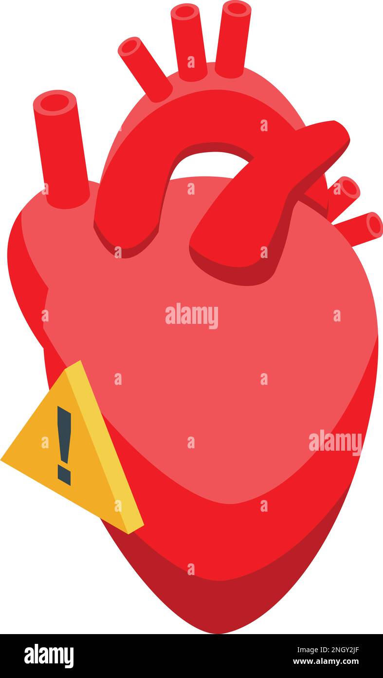 Heart problem icon isometric vector. Fat disease. Passive unhealthy ... Heart problem icon isometric vector. Fat disease. Passive unhealthy ...